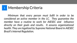 Membership criteria | PDF