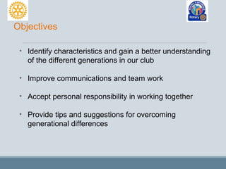 Membership diversity in Rotary Club | PPT