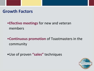 Membership growth | PPTX