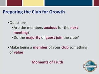 Membership growth | PPTX