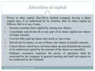 Membership in a company | PPTX