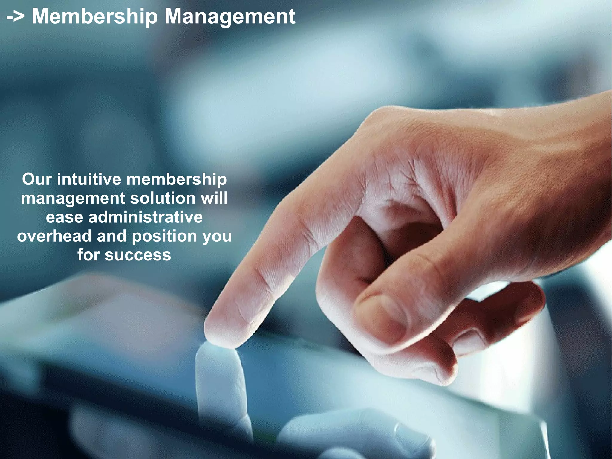 Membership management software at chamber desk | PPT | Technology ...