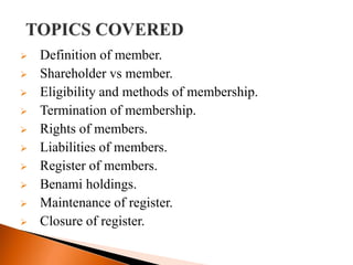 Membership of a Company final ppt.pptx