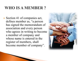 Membership of a Company final ppt.pptx
