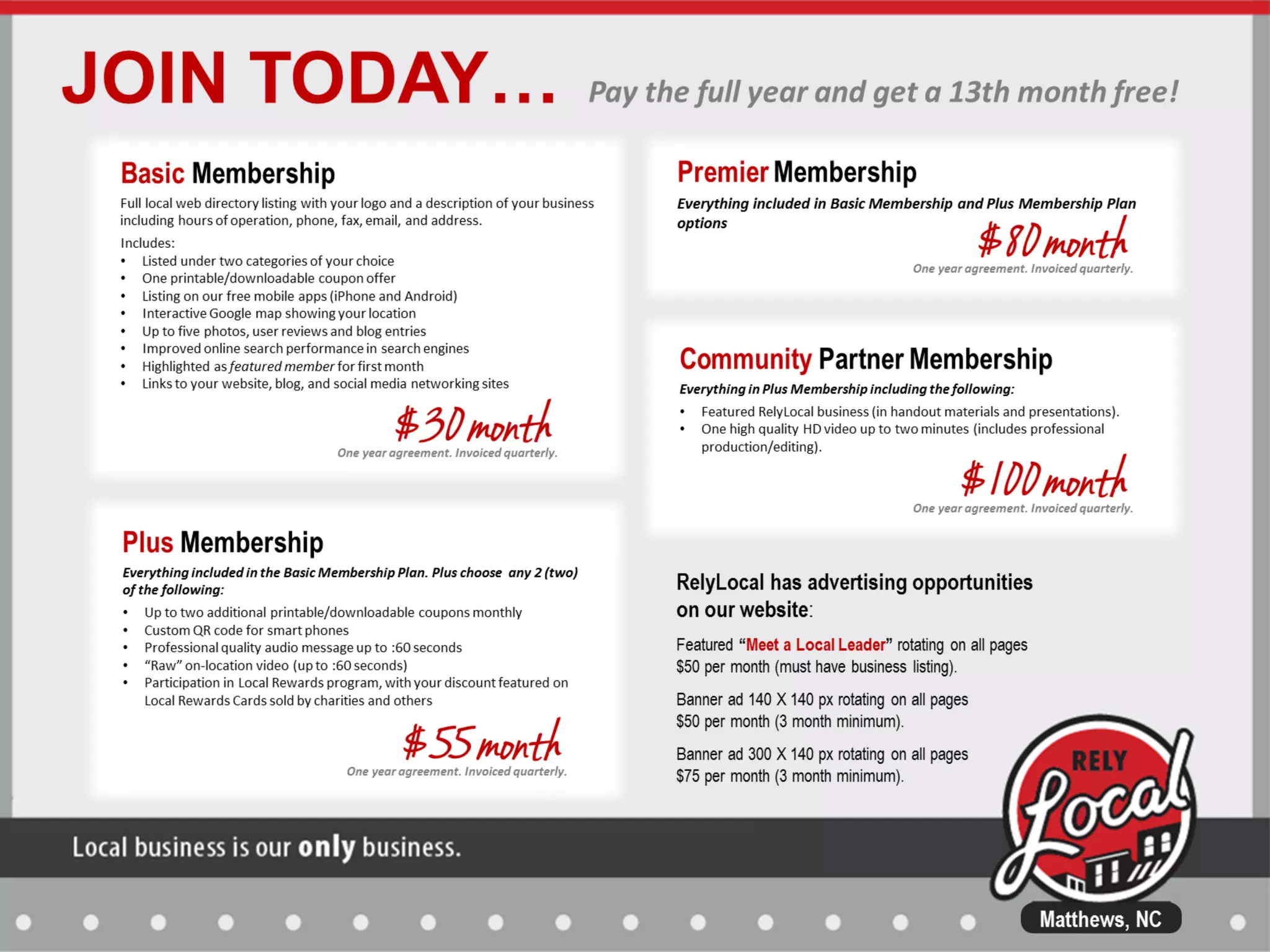 Membership Tiers | PDF