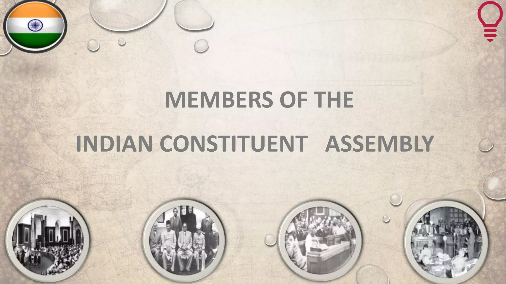Members of the constituent assembly | PPTX