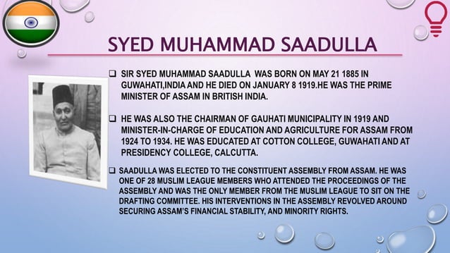 Members of the constituent assembly | PPTX | Hinduism | Religion ...