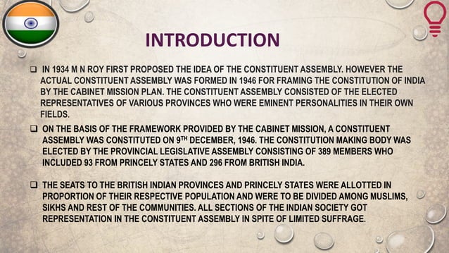 Members of the constituent assembly | PPTX | Hinduism | Religion ...