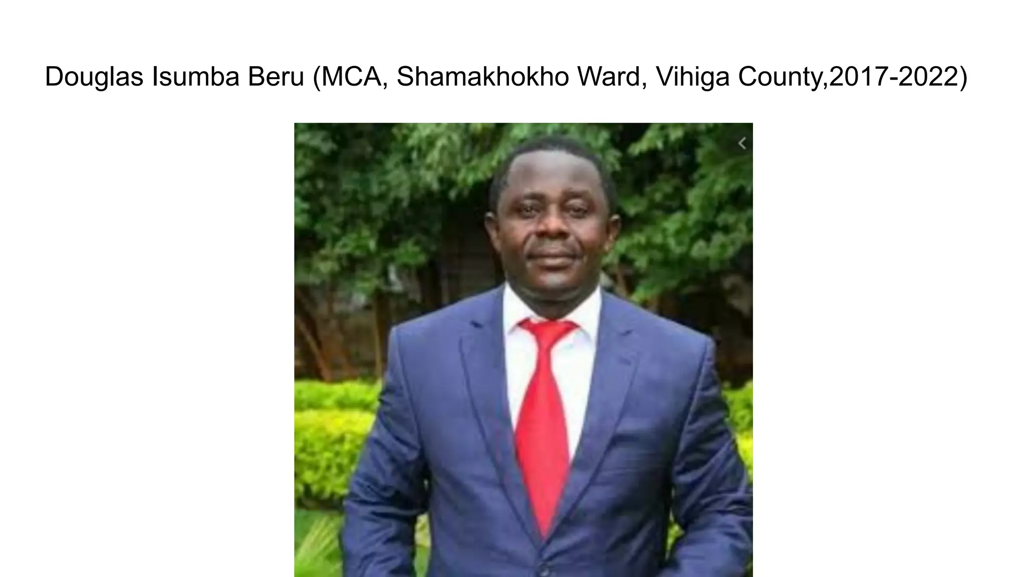 Members of the vihiga county assembly (2017 2022) | PDF