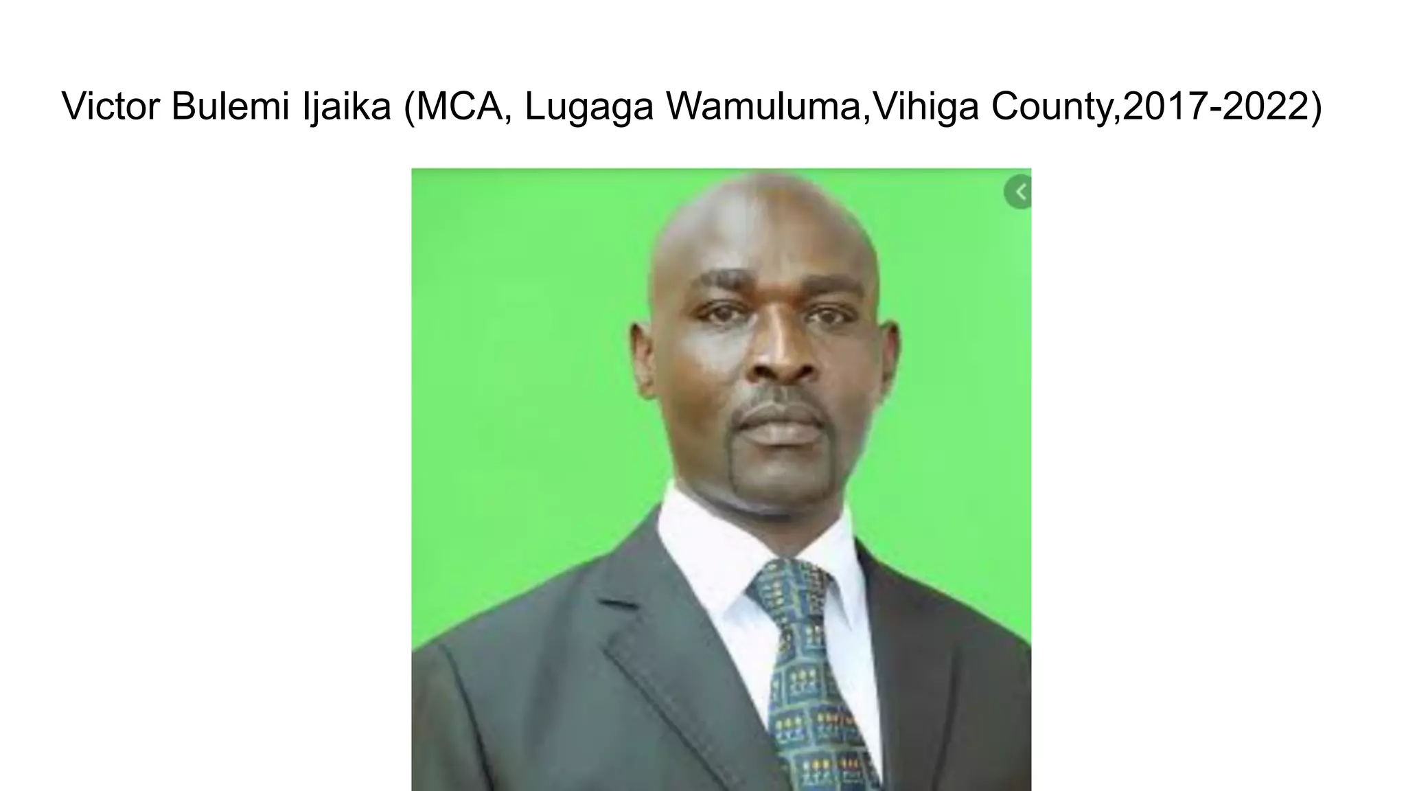 Members of the vihiga county assembly (2017 2022) | PDF