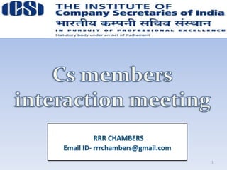 Cs members interaction meeting - PPT.pptx