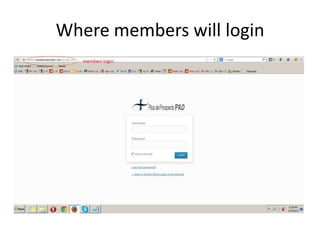 Members sign in | PPTX