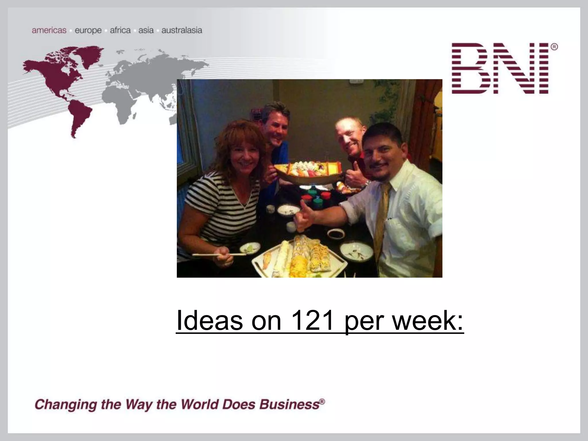 BNI Member Traffic Lights- How to get to green! | PPTX