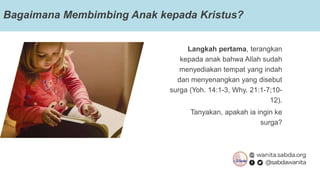 Membimbing Anak kepada Kristus | PPTX