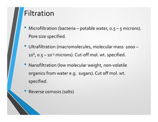 Membrane process & its different aspect | PPT