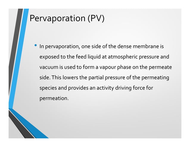 Membrane process & its different aspect | PPT