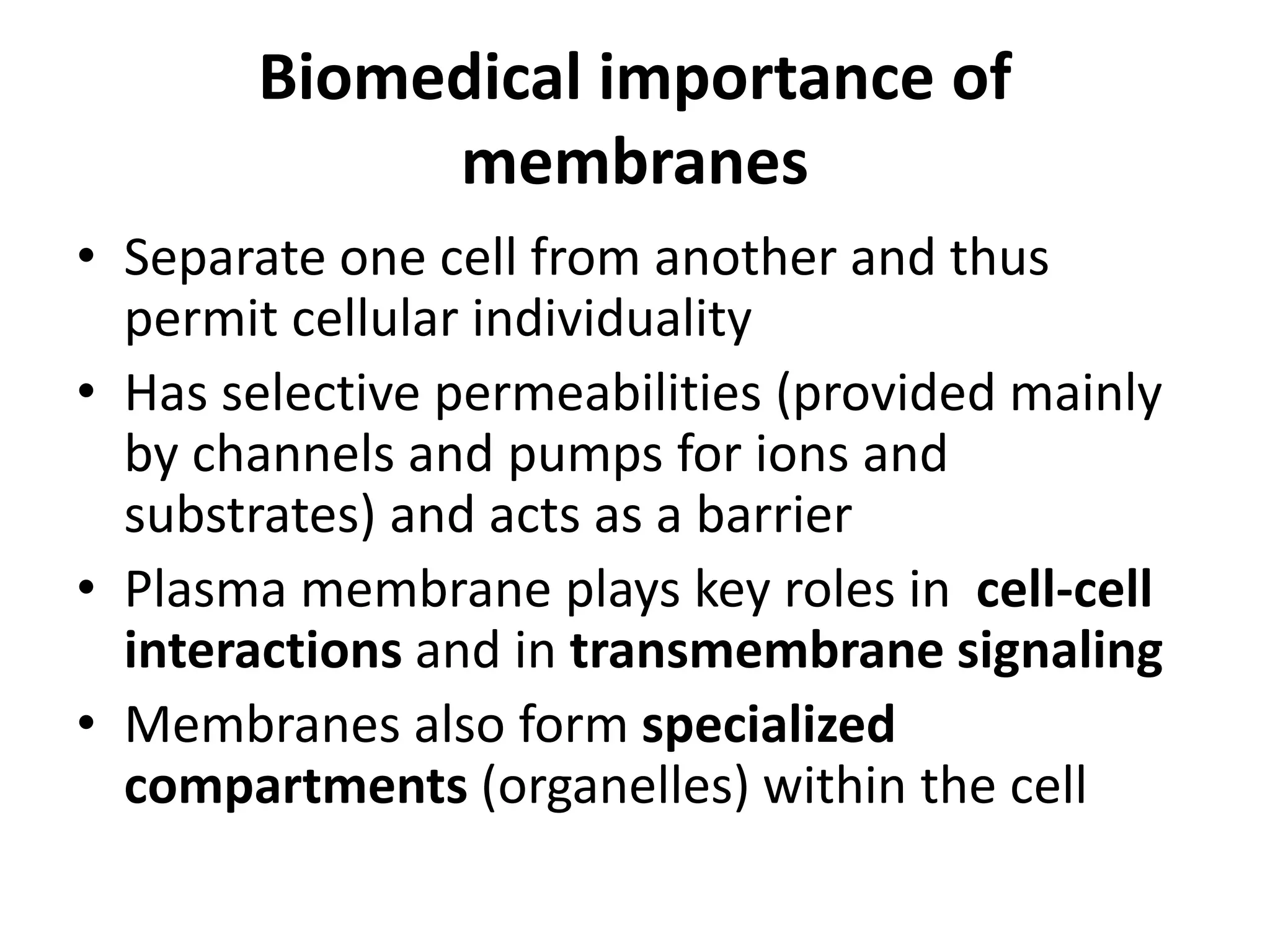 Membrane and extracellular matrix diseases | PPTX