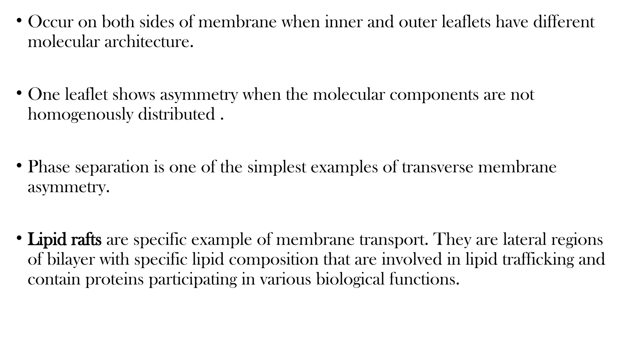 MEMBRANE ASYMMETRY (1).pptx membrane asymmetry | PPTX