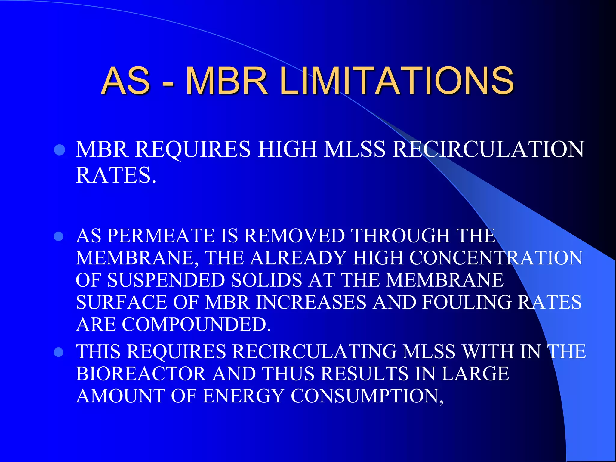 Membrane bioreactors as mbr vs mbbr - uf | PPT