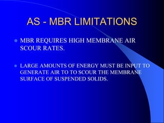 Membrane bioreactors as mbr vs mbbr - uf | PPT
