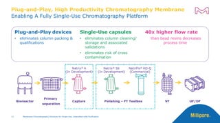 Membrane Chromatography Solutions for Single-Use, Intensified mAb ...