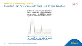Membrane Chromatography Solutions for Single-Use, Intensified mAb ...