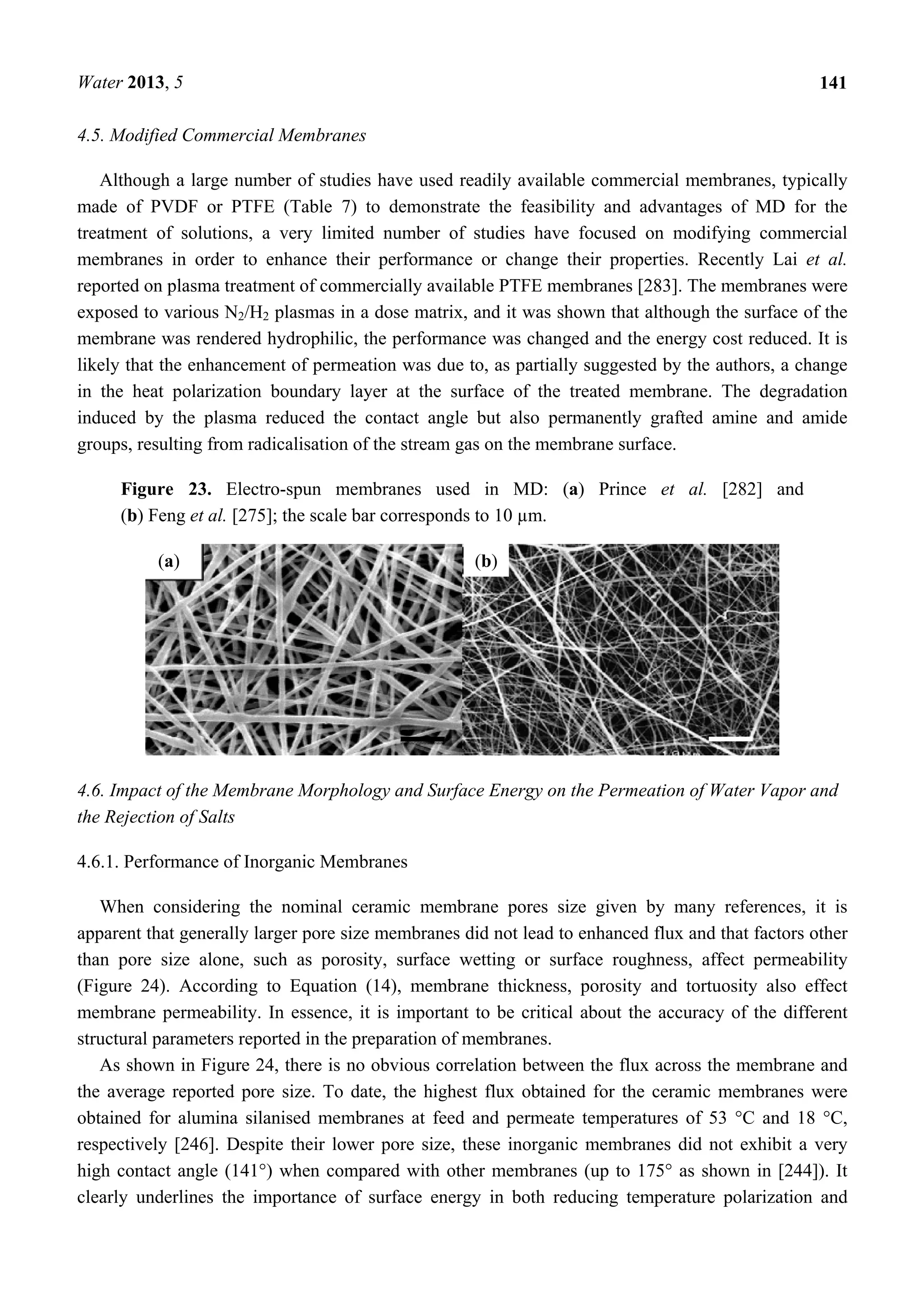 Membrane distillation | PDF