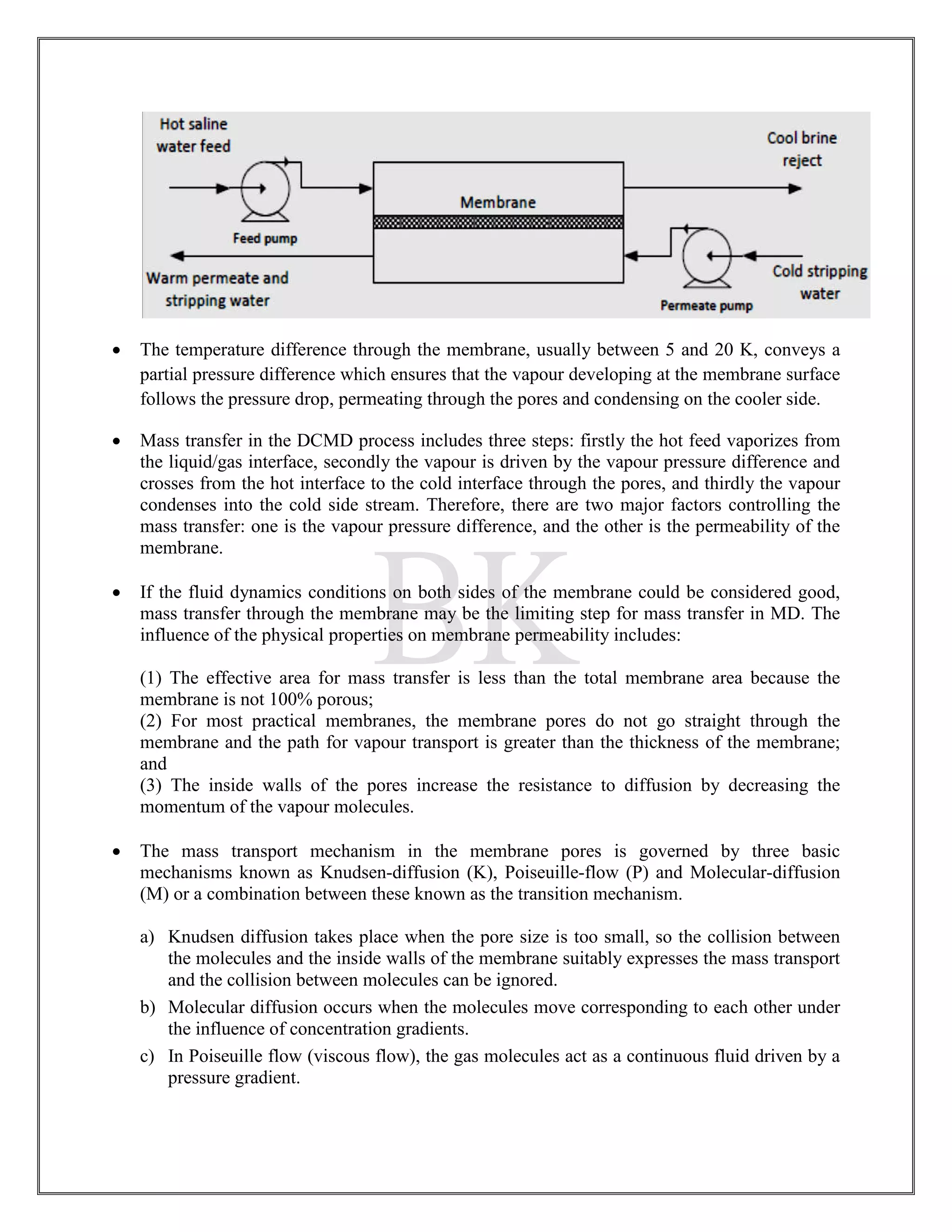 Membrane distillation_BK | PDF