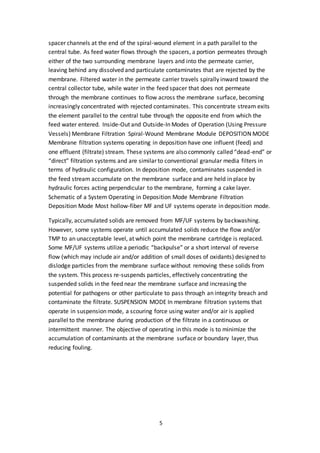 Membrane filtration | DOCX