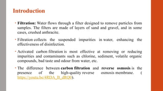 Membrane Filtration & Insights to water purification.pptx