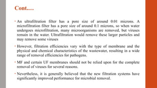 Membrane Filtration & its role in water purification.pptx