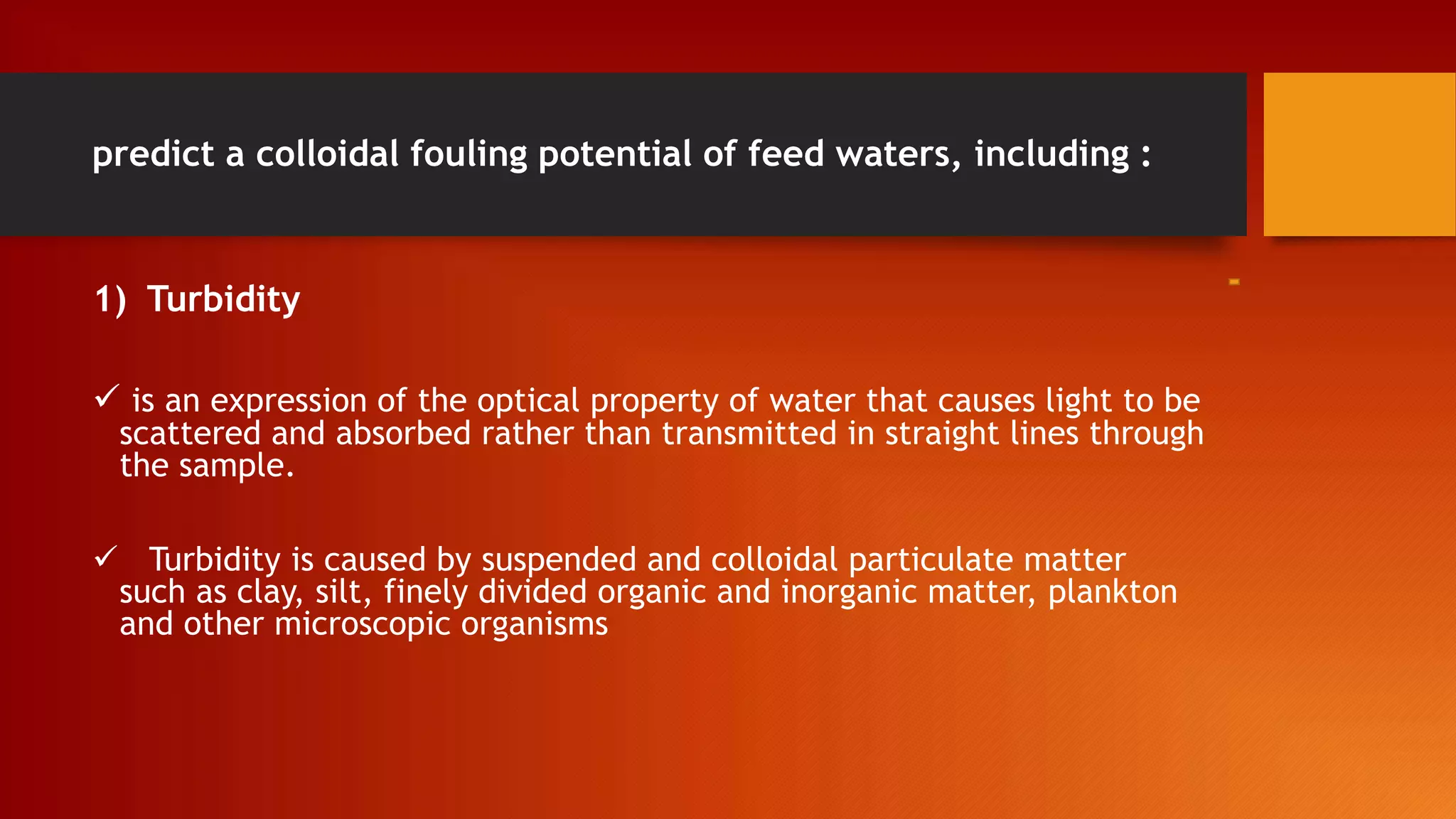 Membrane fouling in reverse osmosis | PPTX