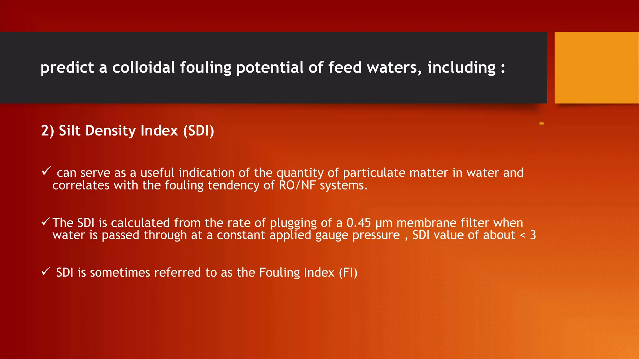 Membrane fouling in reverse osmosis | PPTX