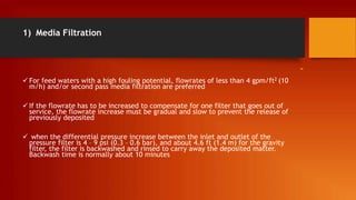 Membrane fouling in reverse osmosis | PPTX | Chemistry | Science