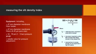 Membrane fouling in reverse osmosis | PPTX