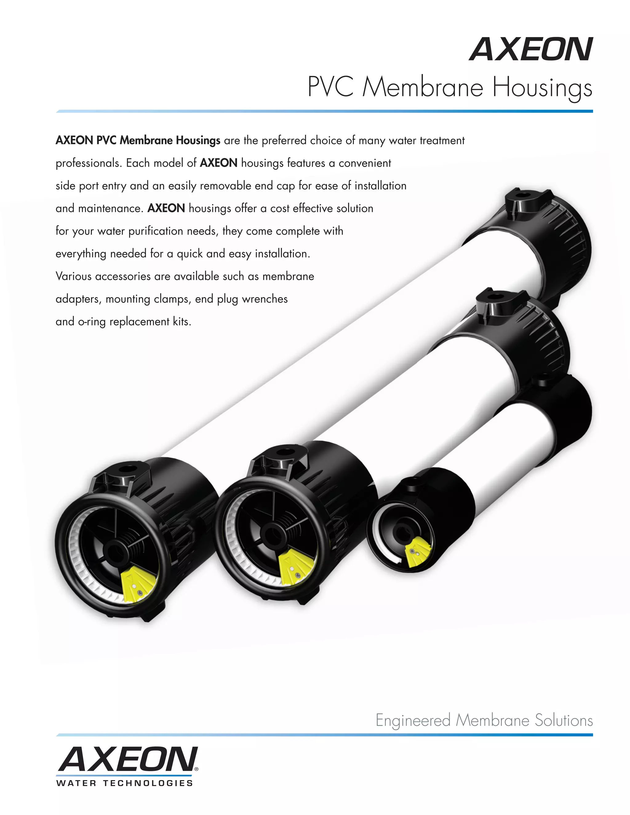 Membrane housings | PDF