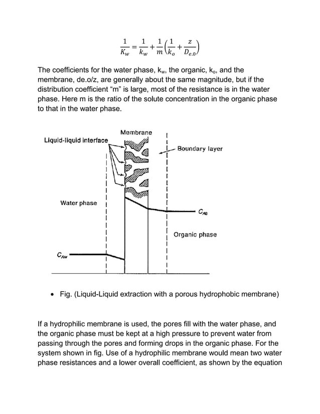 Membrane liquid liquid extraction | PDF