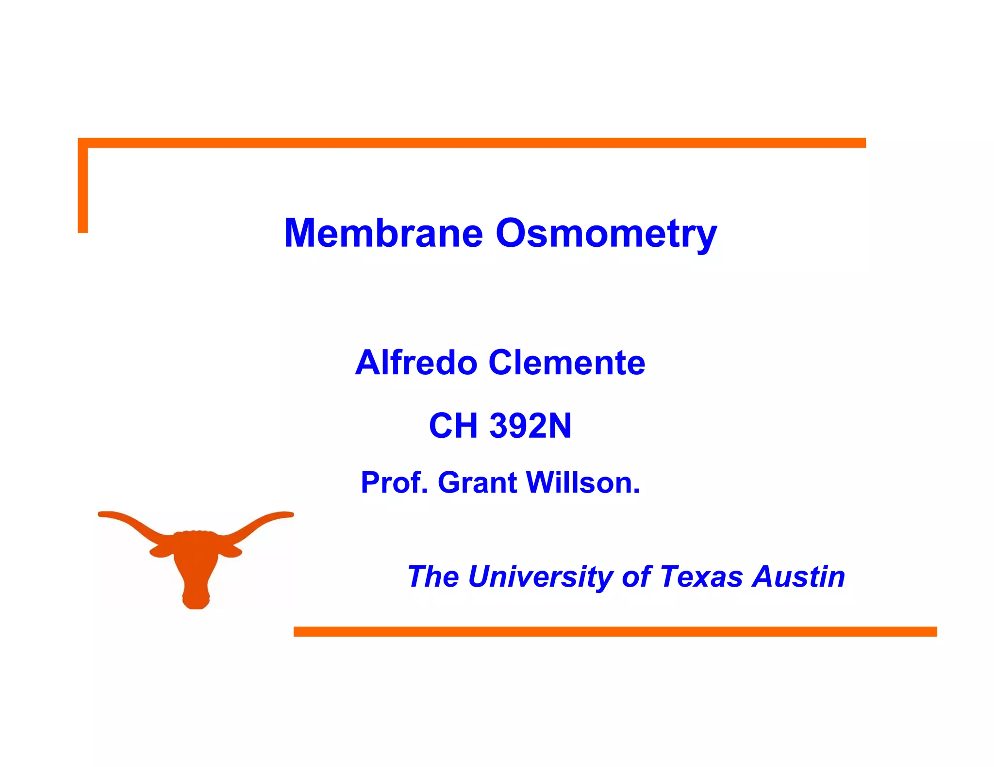 Membrane Osmometry.pdf