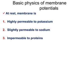 Membrane and Resting Membrane potential .ppt