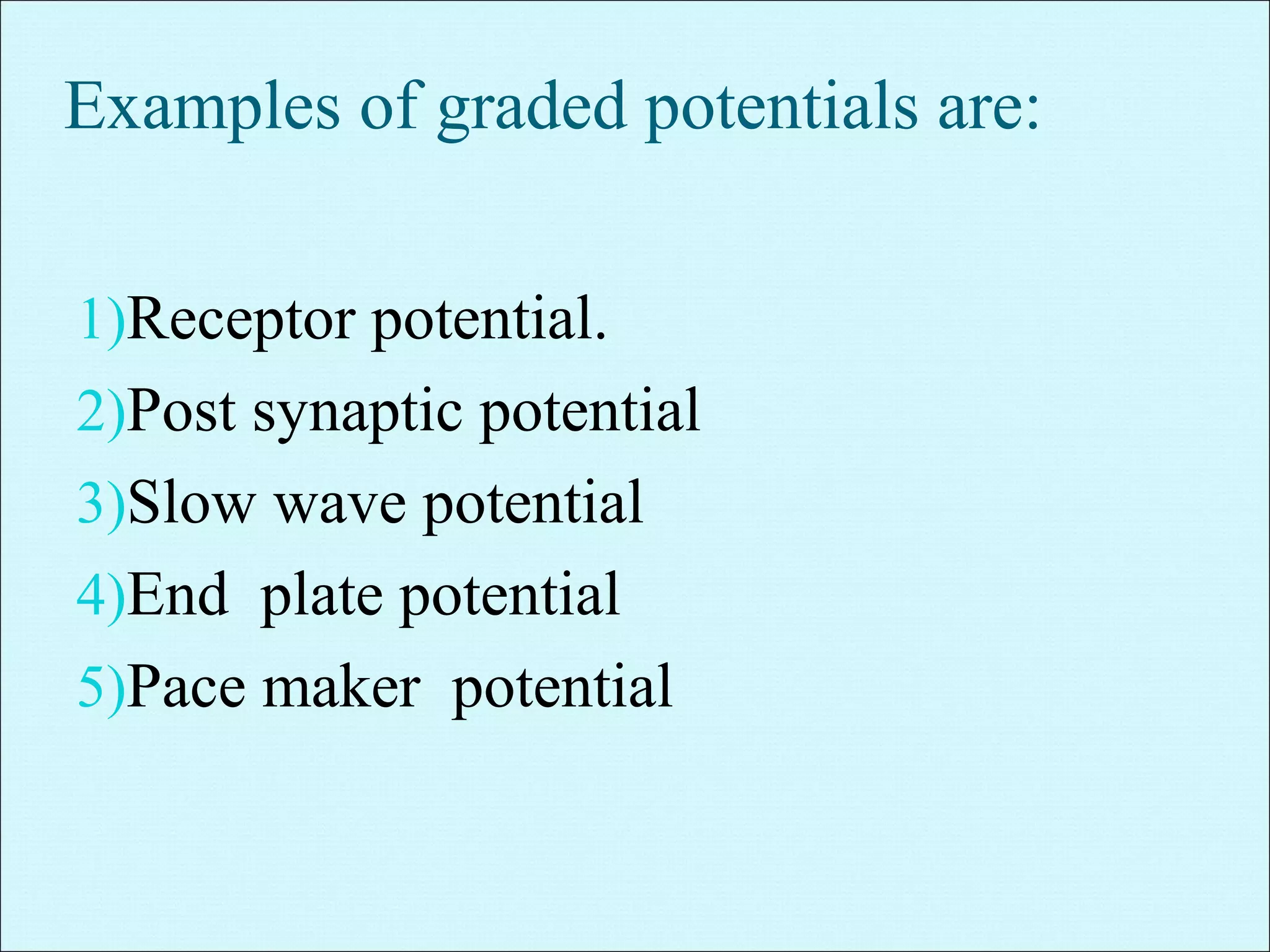 Membrane potential + action potential | PPT