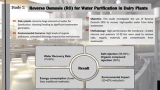 Membrane Processing and its application in food industry. | PPTX