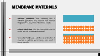 Membrane Processing and its application in food industry. | PPTX