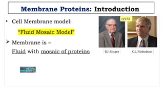 Cell Membrane Proteins (Physiology).pptx