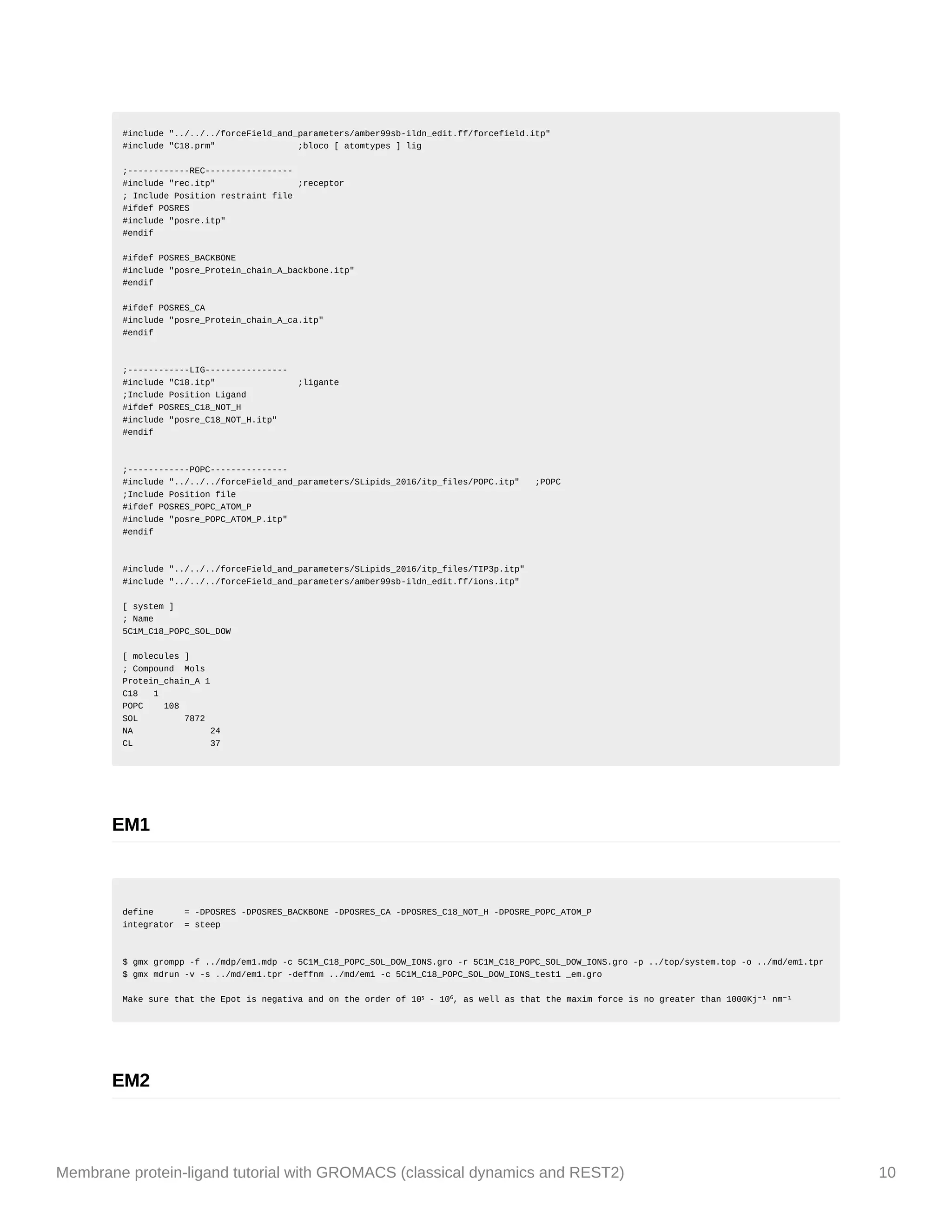 Membrane protein-ligand tutorial with GROMACS.pdf