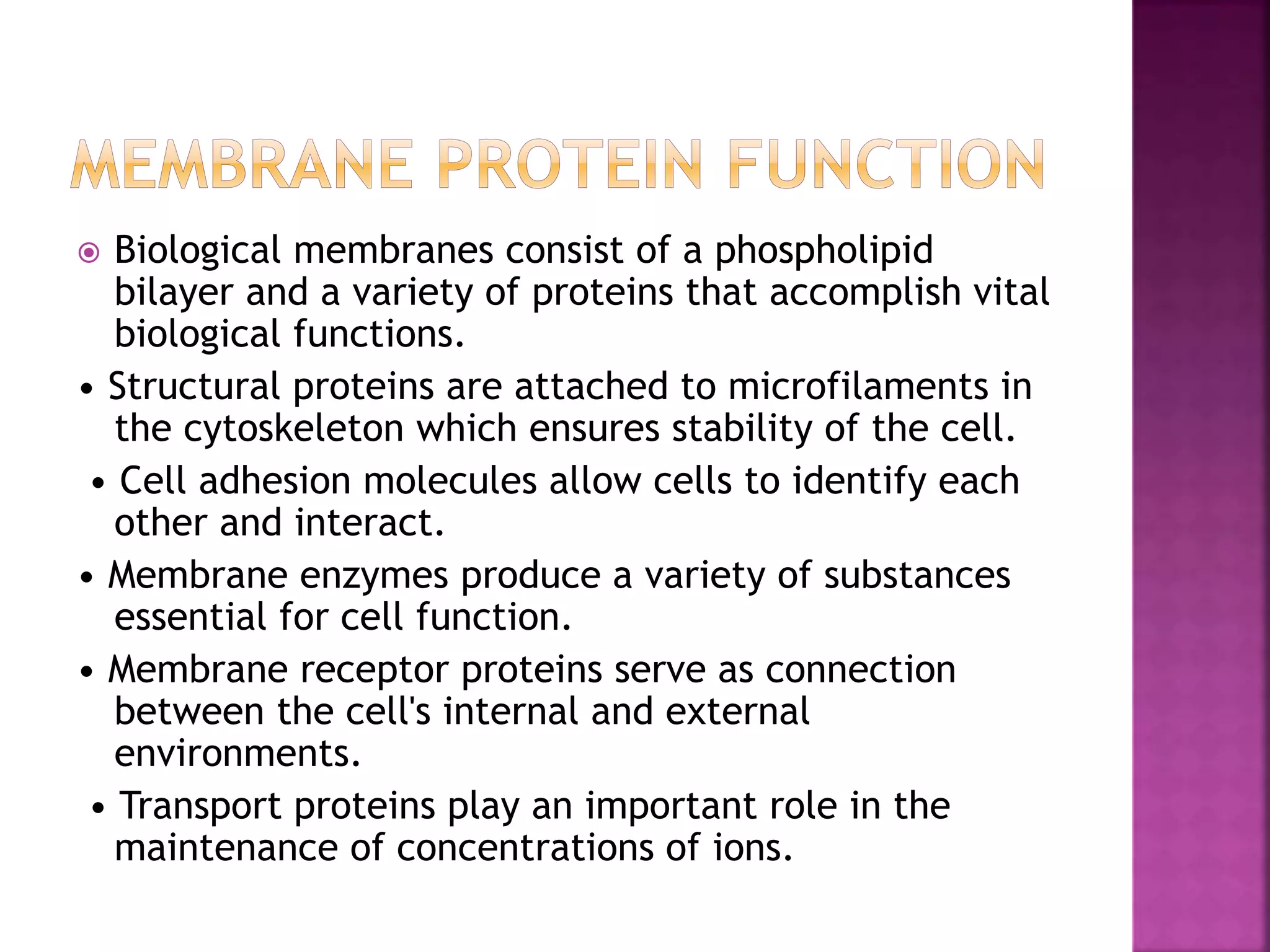 MEMBRANE PROTEINS.pptx
