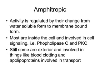 Membranes ch.4&5 | PPT