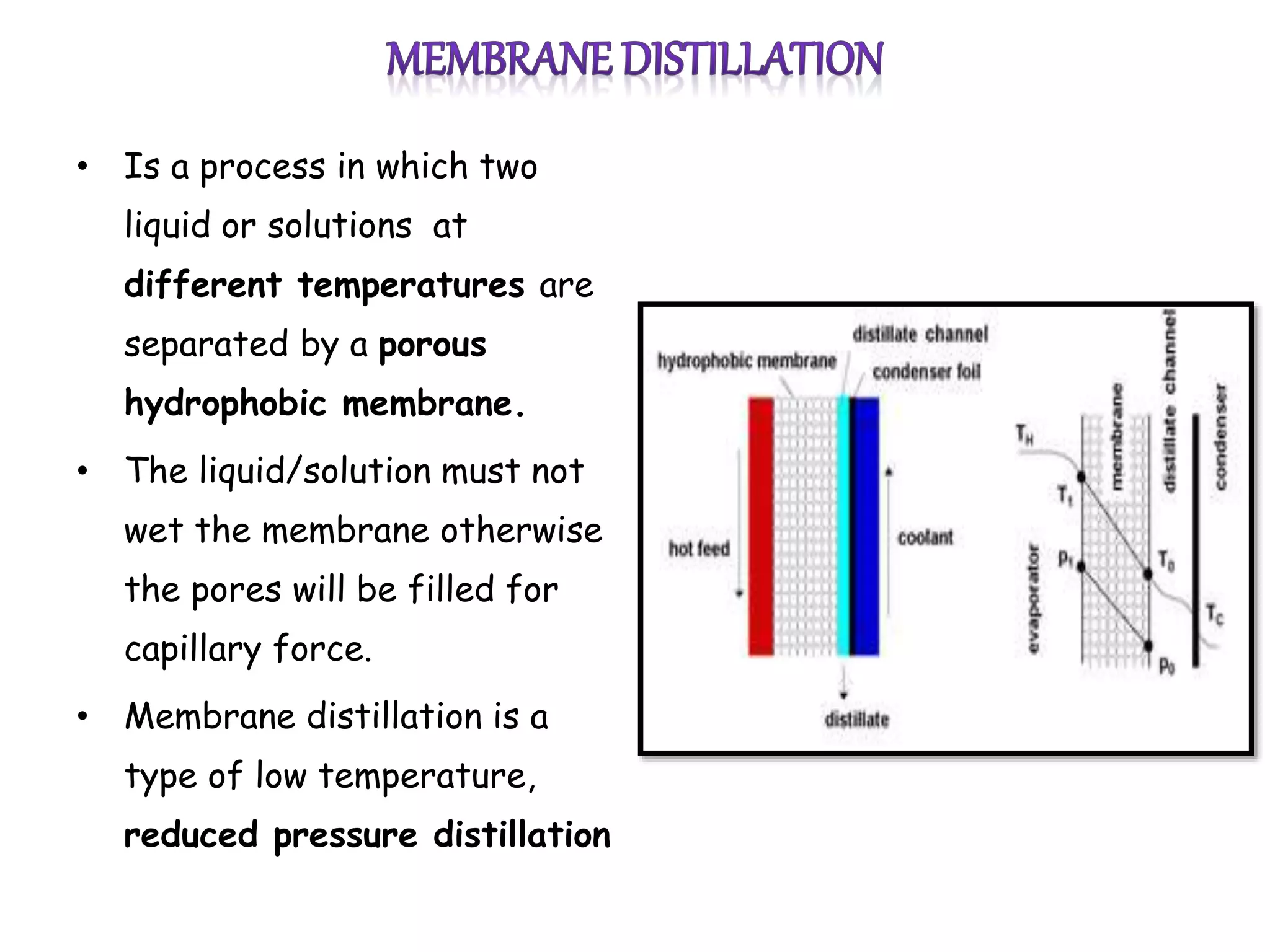 Membrane separation process and its applications in food processing | PPTX