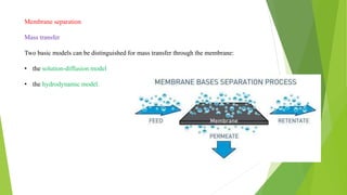 Membrane separation.pptx