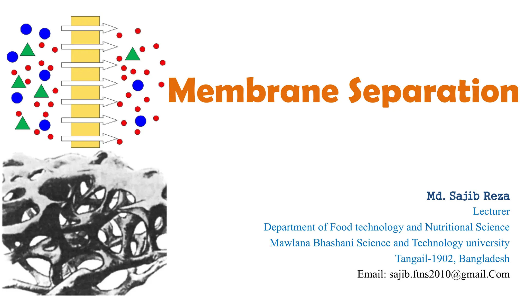 membrane separation technique in food science | PDF