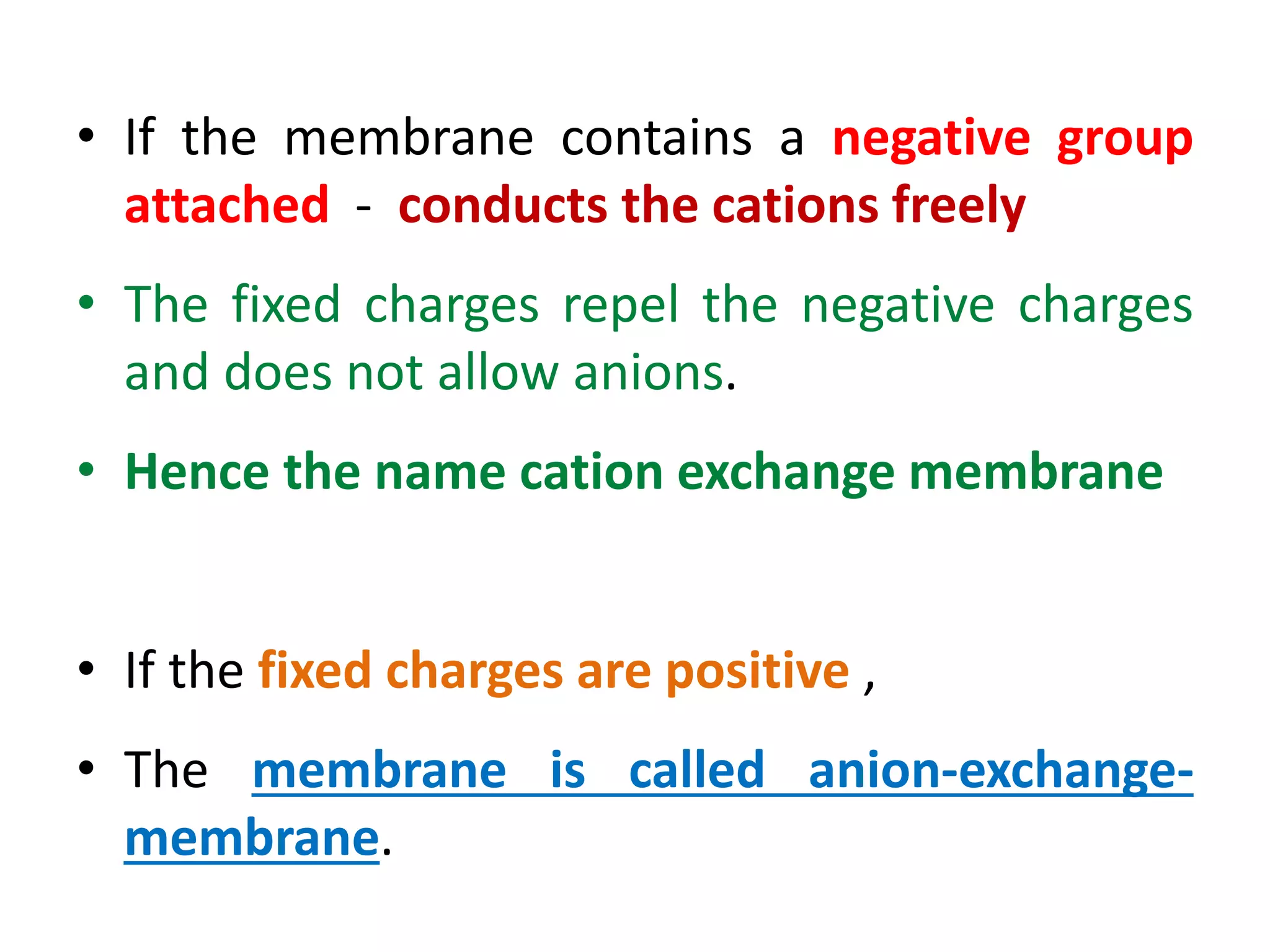 Membrane separation process | PPTX